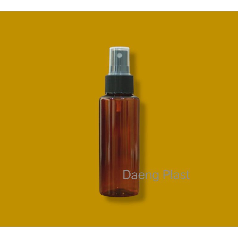Jual BOTOL SPRAY AMBER 100ML PET TEBAL | Shopee Indonesia