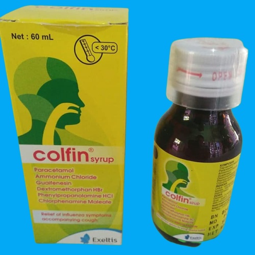 Jual COLFIN SYRUP 60ML | Shopee Indonesia