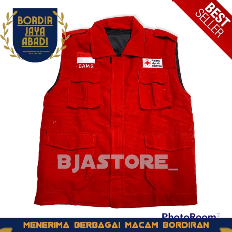 Jual Rompi PMI Custom nama dan tulisan belakang | Shopee Indonesia