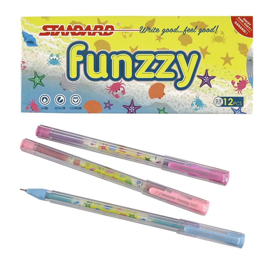 Jual Pulpen STANDARD Pen FUNZZY 0.5 per PCS | Shopee Indonesia