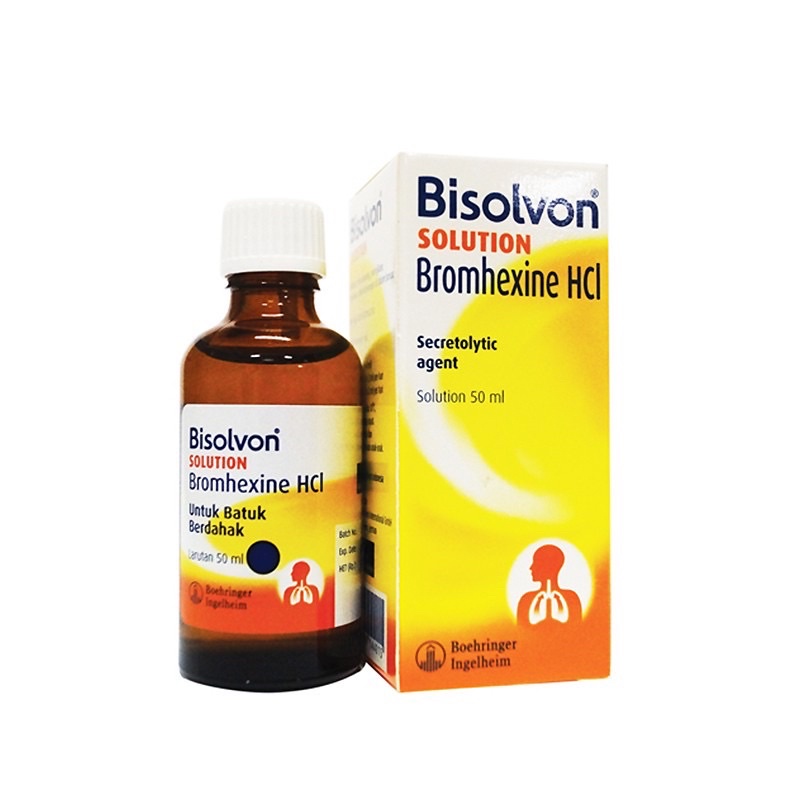 Jual Bisolvon Solution 50ml | Shopee Indonesia