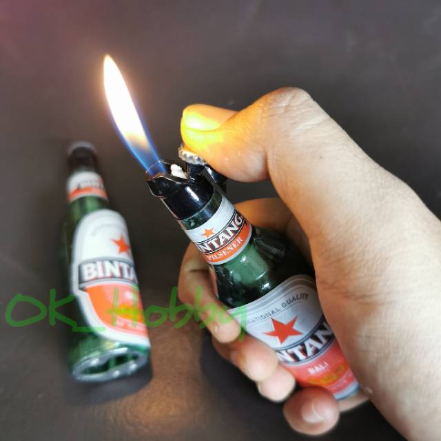 Jual Korek Api Model Botol Beer Bintang + Pembuka Tutup Botol Indonesia ...