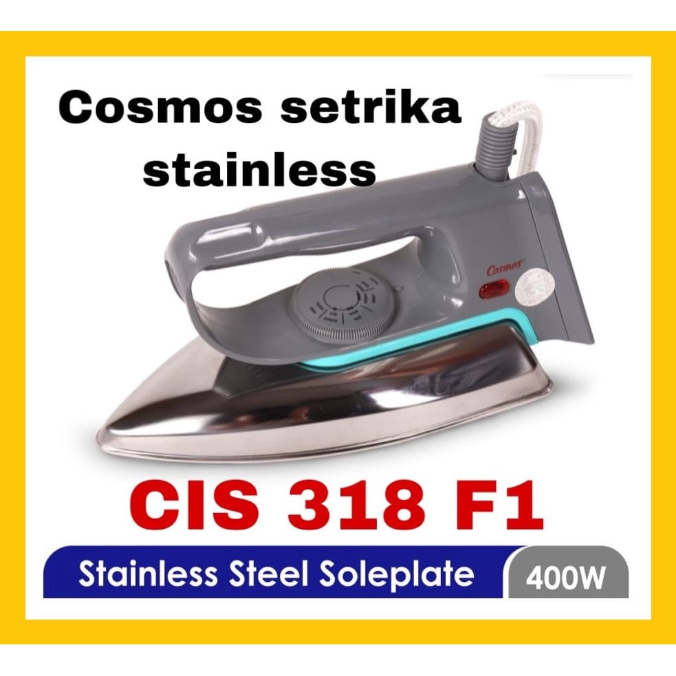 Jual Cosmos Setrika Stainless Steel CIS-318 Cosmos Gosokan Alas ...
