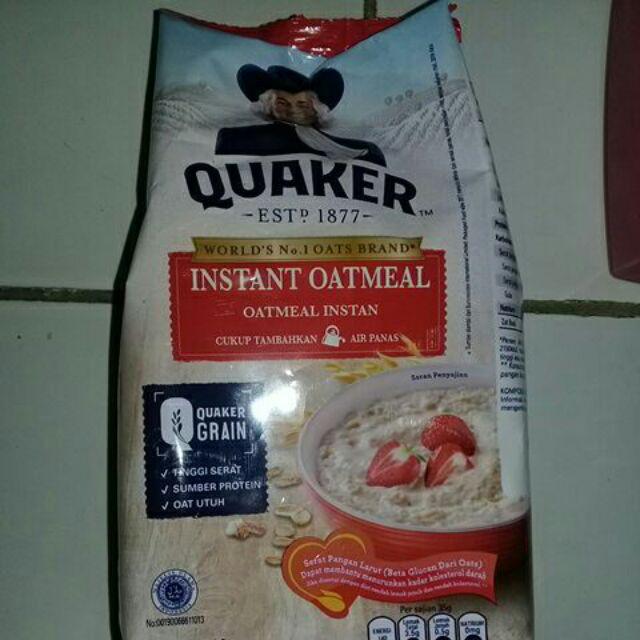 QUAKER OAT INSTANT 200GR PCH | Shopee Indonesia