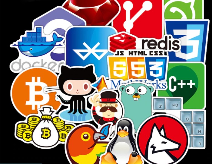Jual Stiker Sticker Programming Code Coding Geek Ngoding Mobil Java Docker Indonesiashopee