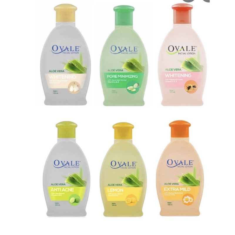 Jual Ovale Facial Lotion Whitening 100 ml | Shopee Indonesia