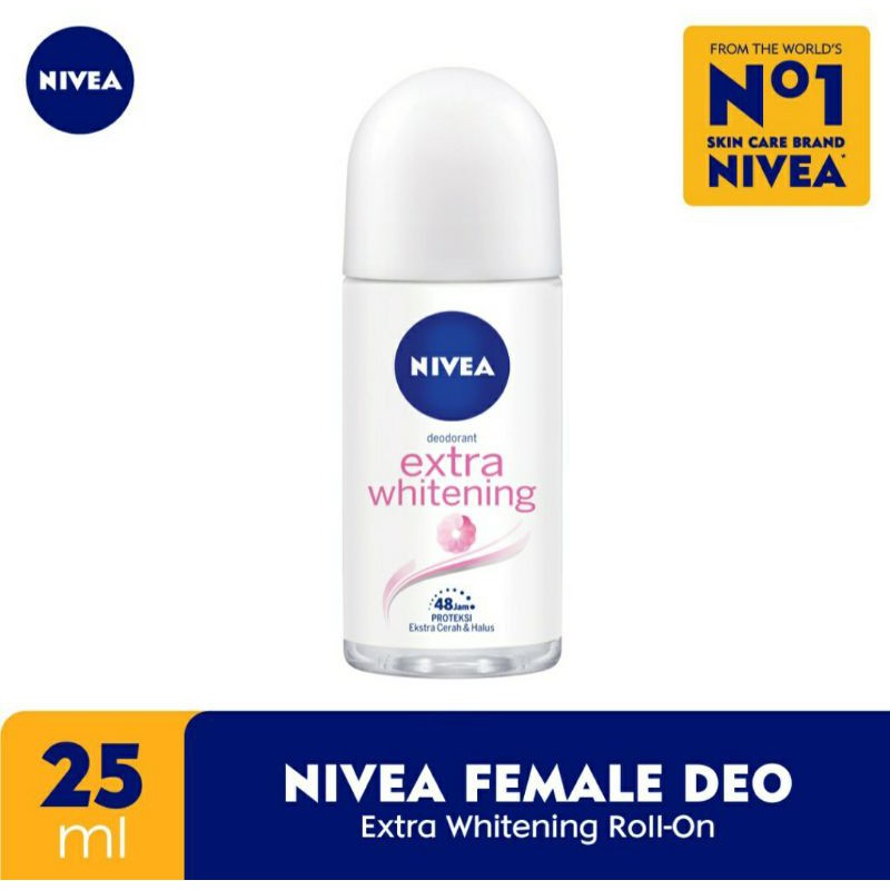Jual Nivea Deo Extra Whitening 50ml Indonesia|Shopee Indonesia