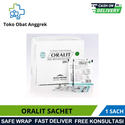 Jual ORALIT SACHET/ MENCEGAH DAN MENGOBATI KEKURANGAN CAIRAN ...