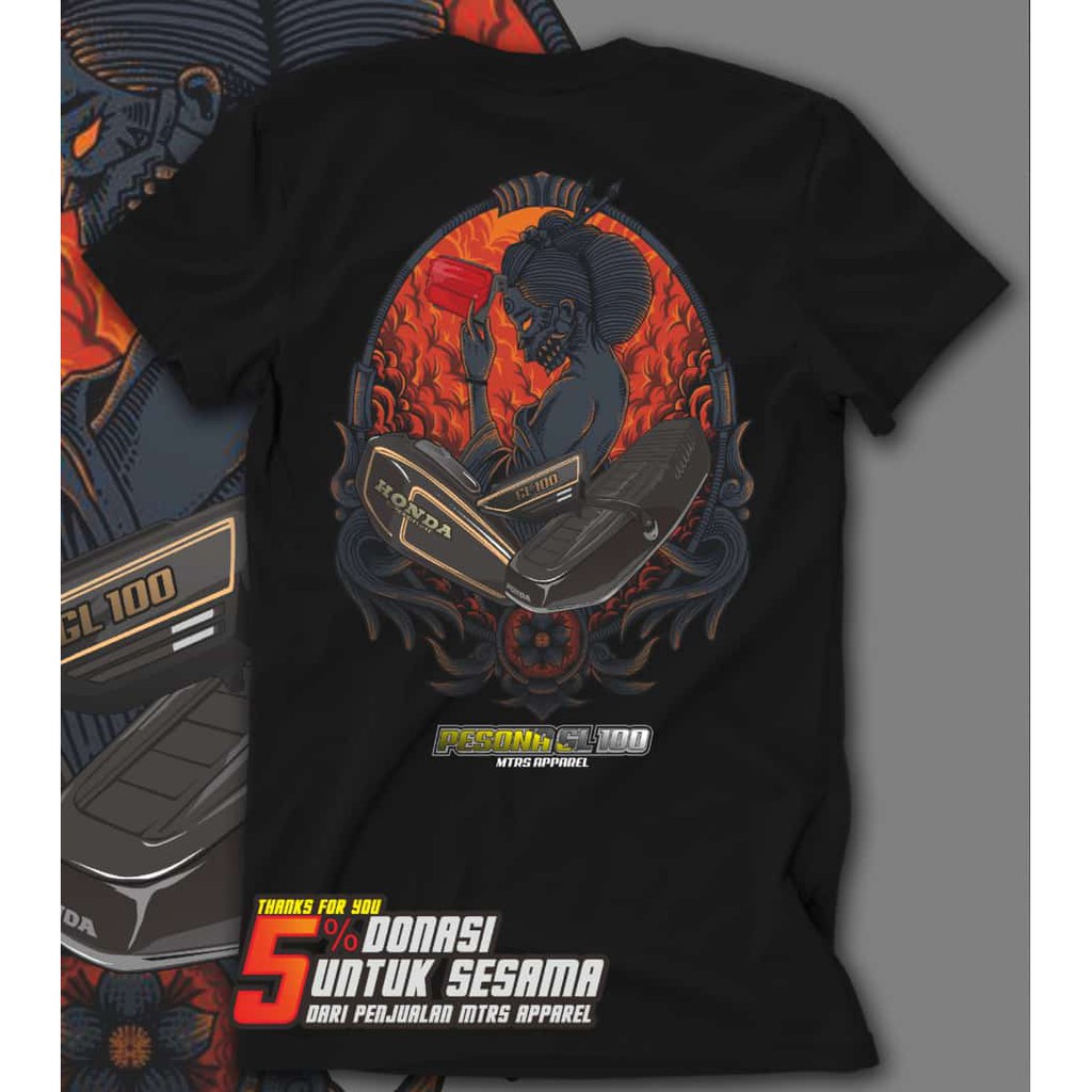 Jual Kaos Honda GL 100 Pesona Hitam Classik Kaos Honda Gank Baju Motor ... Jual Kaos Honda GL 100 Pesona Hitam Classik Kaos Honda Gank Baju Motor ...