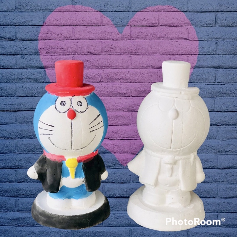 Jual PATUNG 3D LUKIS GYPSUM DORAEMON | Shopee Indonesia
