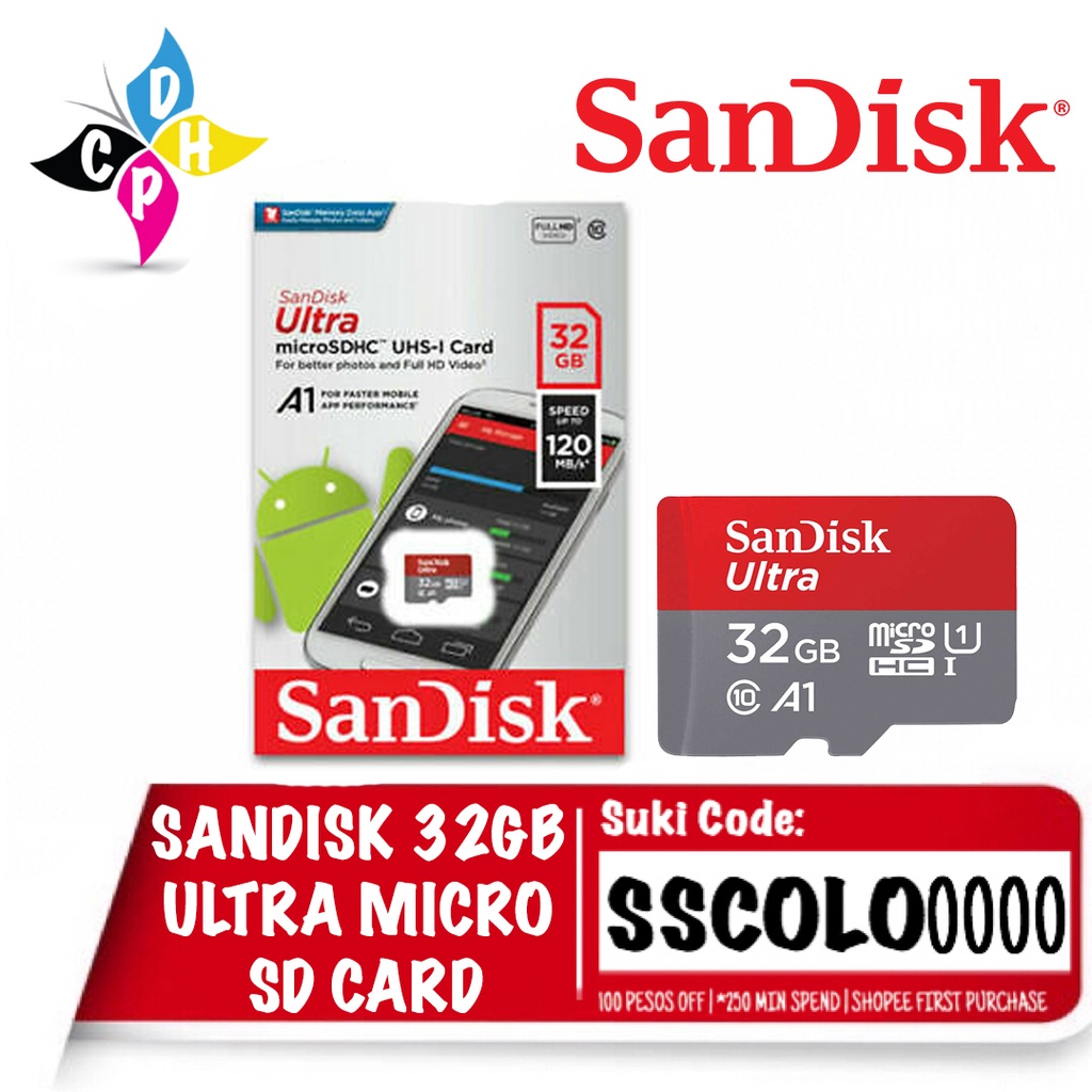 Jual SANDISK 32GB Ultra MICRO SD CARD (SDSQUA4-032G-GN6MN) | Shopee ...