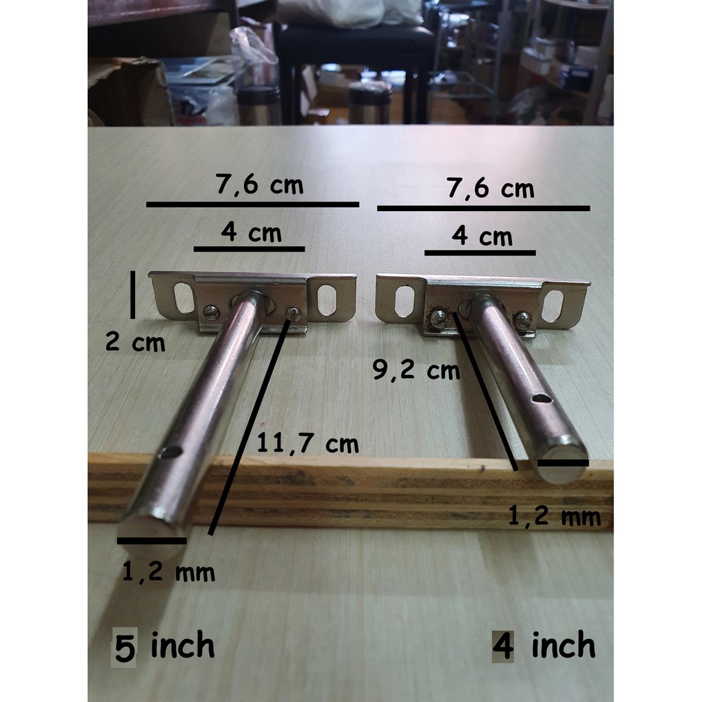 Jual Braket Ambalan Melayang atau Pen Ambalan 4" inch (9,2 cm) | Shopee ...