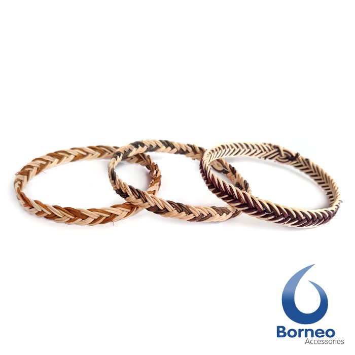 Jual Gelang Anyaman Rotan Pipih Kalimantan | Shopee Indonesia