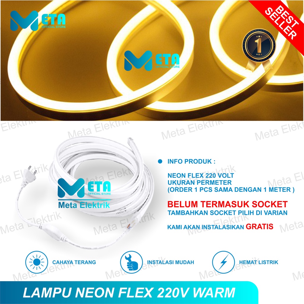 Jual Lampu Led Neon Flex 220v Lampu Neon Flex 220 Volt Led Strip ... Jual Lampu Led Neon Flex 220v Lampu Neon Flex 220 Volt Led Strip ...