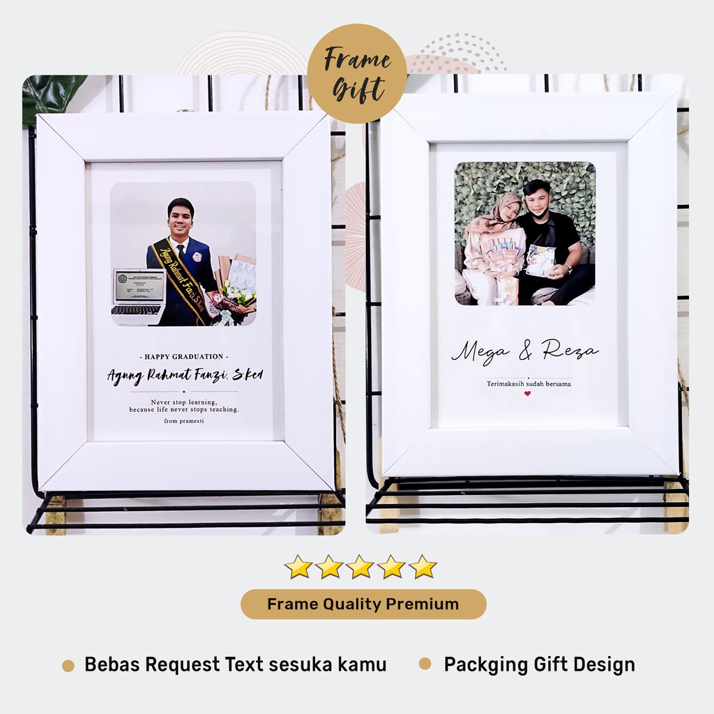 Jual HADIAH ULANG TAHUN Berbentuk frame bingkai bisa untuk hampers ...