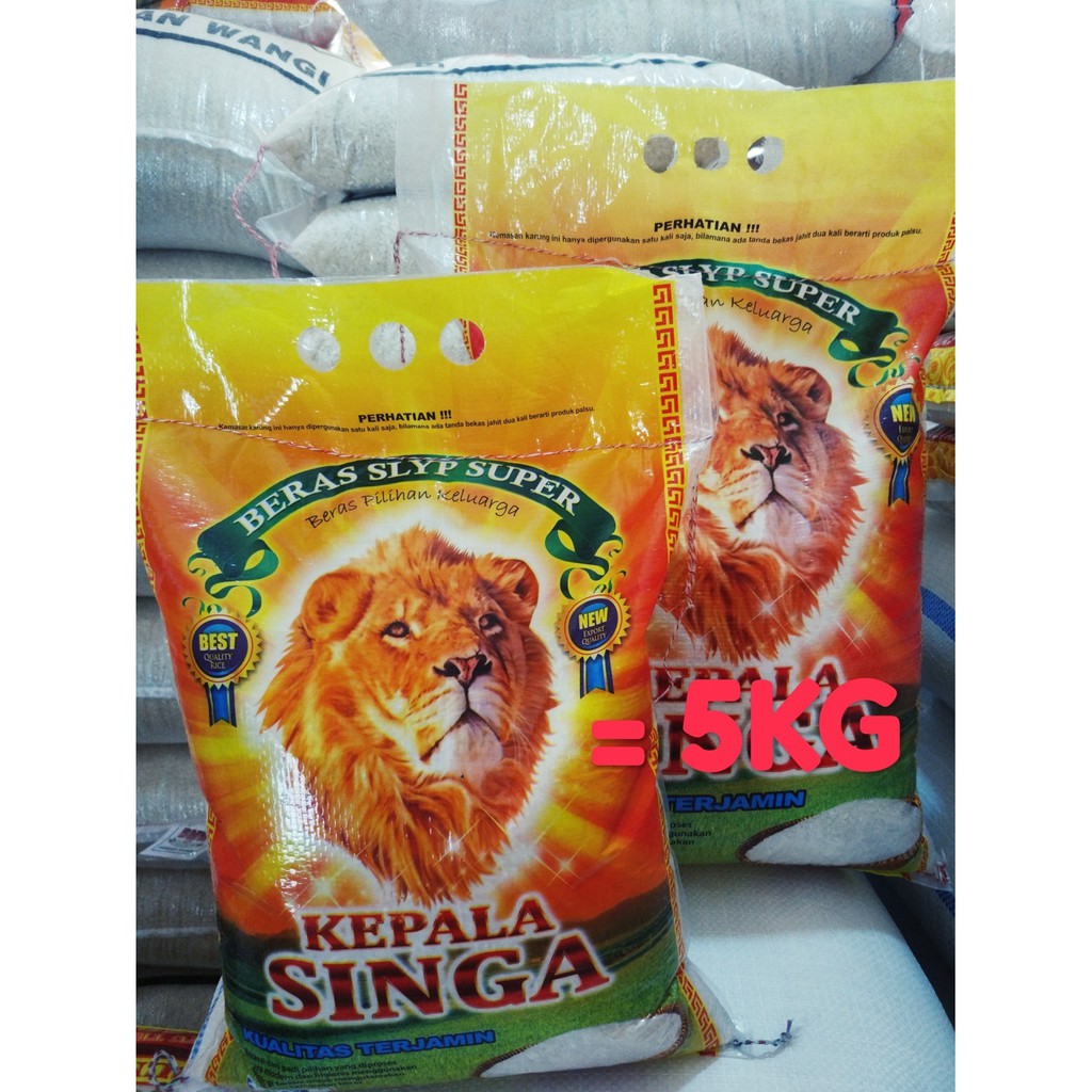 BERAS SOLO / IR PREMIUM CAP KEPALA SINGA 5KG 10KG 20KG MURAH | Shopee Indonesia