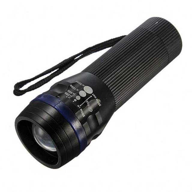 Jual Senter tangan zoom / senter police mini zoom | Shopee Indonesia