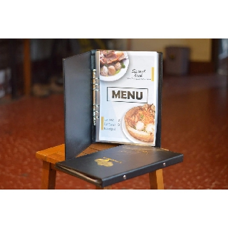 Jual buku menu kulit sintetis | Shopee Indonesia