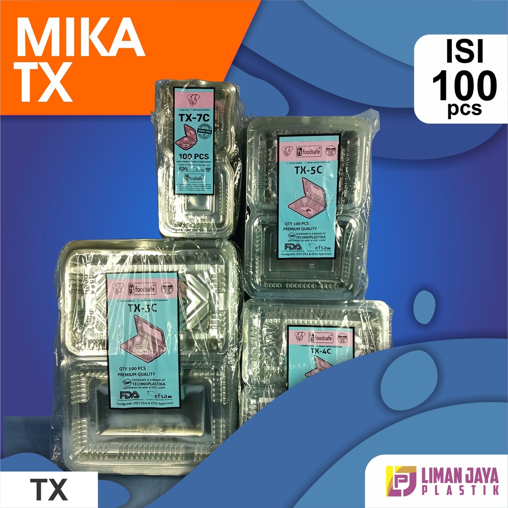Jual Mika 5C | Mika Kue TX-5C | Mika Jajan Pasar | Mika Tempat Nasi ...