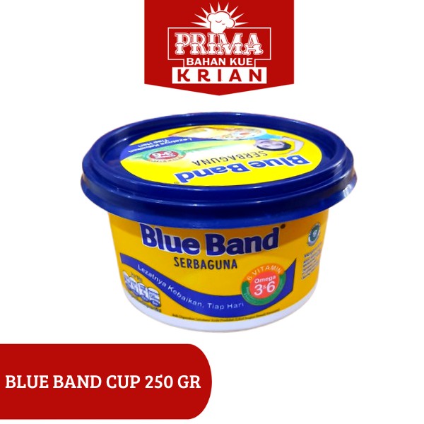 Jual BLUE BAND MARGARINE SERBAGUNA CUP 250 GR | Shopee Indonesia