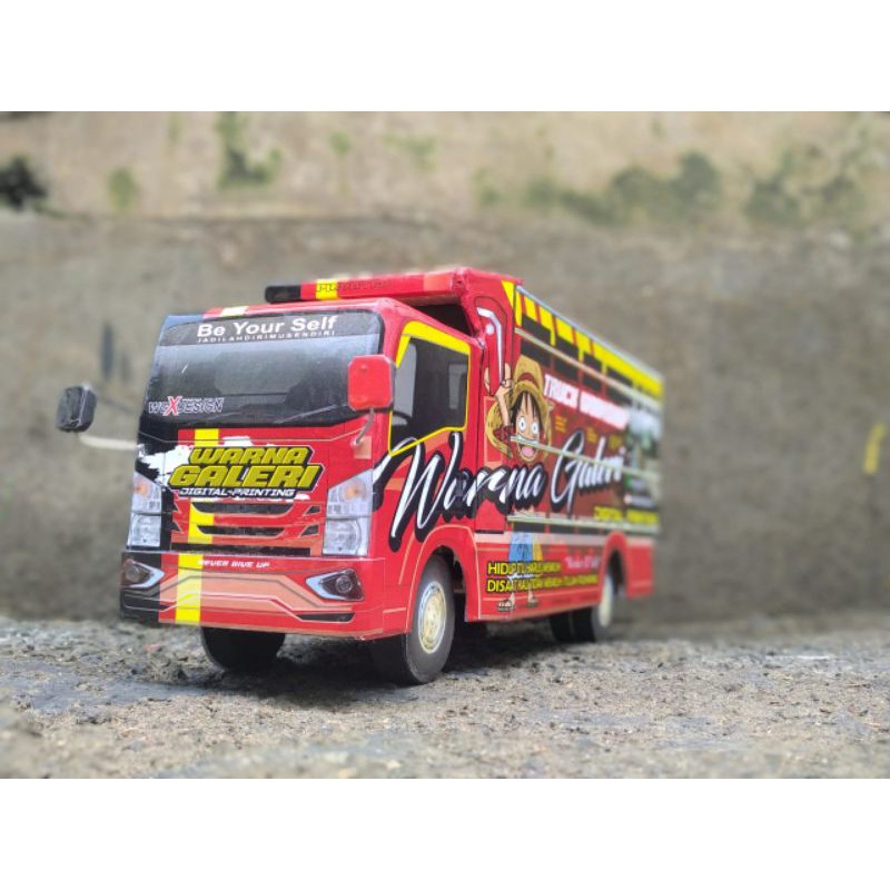 Jual miniatur truk miniatur truck miniatur trek miniatur truk oleng ...