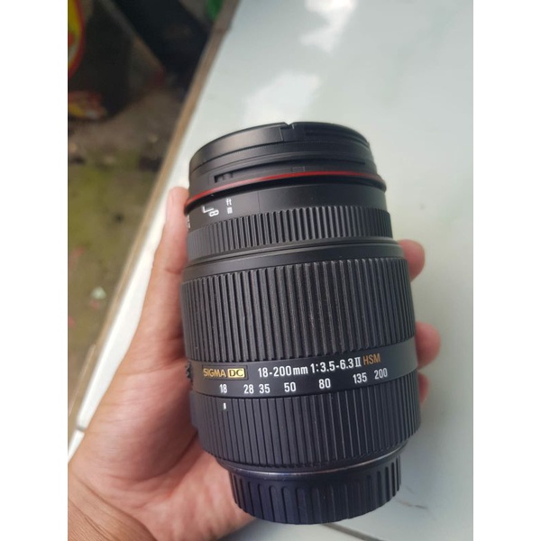 Jual sigma zoom 18-200 mark II for Canon (nego) | Shopee Indonesia