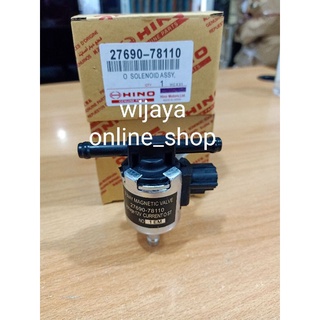 Jual selenoid assy atau magnetic Valve HT130 12V Hino Dutro 27690-78110 ...