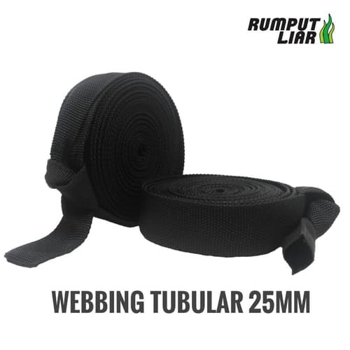 Jual Tali Webbing Tubular Polos 5M Hammock Caving Hiking Climbing ...