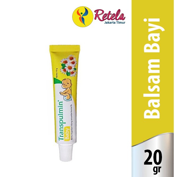 Jual Transpulmin Baby 20Gr / Baby Care / Perawatan Bayi / Flu Bayi ...