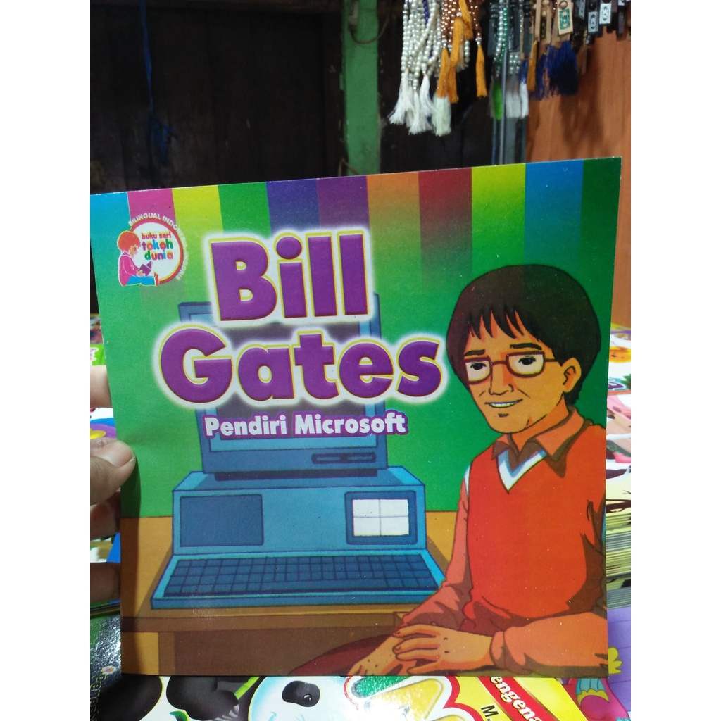 Jual Buku Seri Tokoh Dunia BILINGUAL Indonesia-Ingggris Seri Penemu ...