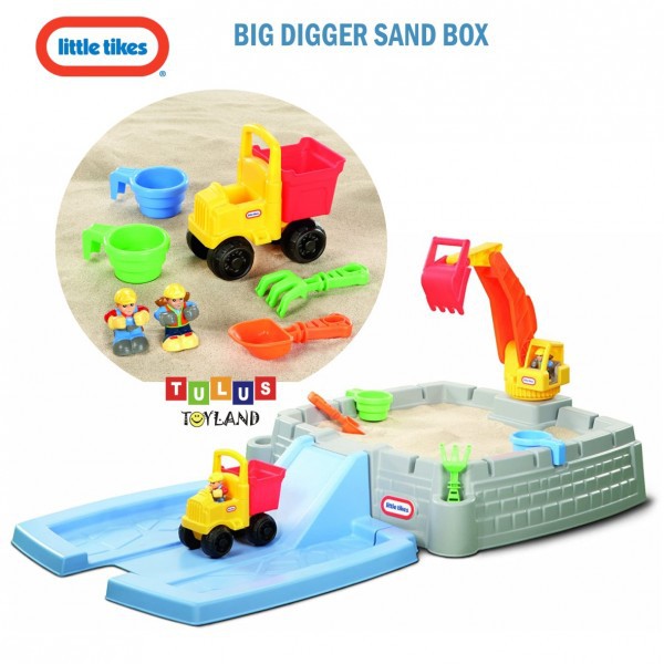 Jual Bak Pasir Little Tikes Big Digger Sandbox Mainan sand box bak ...