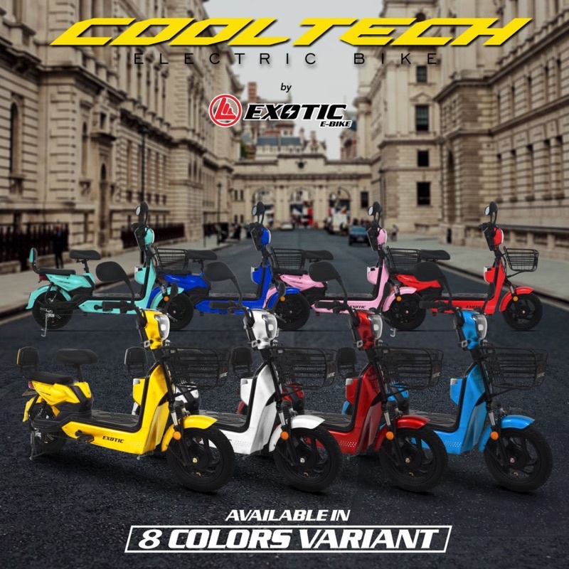 Jual sepeda listrik sepeda motor listrik exotic e bike ready makassar ...