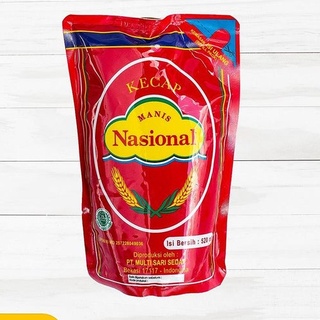 Jual Kecap Manis Nasional Refill 520 ml | Shopee Indonesia