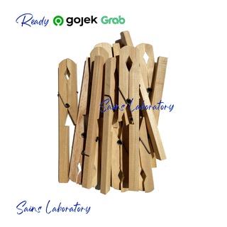 Jual Penjepit Tabung Reaksi Kayu Alat Penjepit Gegep Jepit Tabung ...