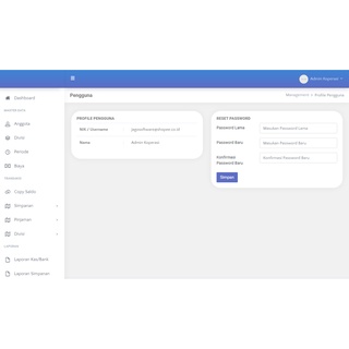 Jual Source Code Aplikasi Koperasi Simpan Pinjam / Sistem Informasi Simpan Pinjam Berbasis Web ...