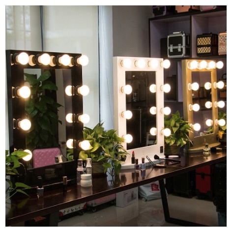 Jual Lampu LED Meja Rias Make Up Lampu Kaca Vanity Mirror Light 3 warna ...