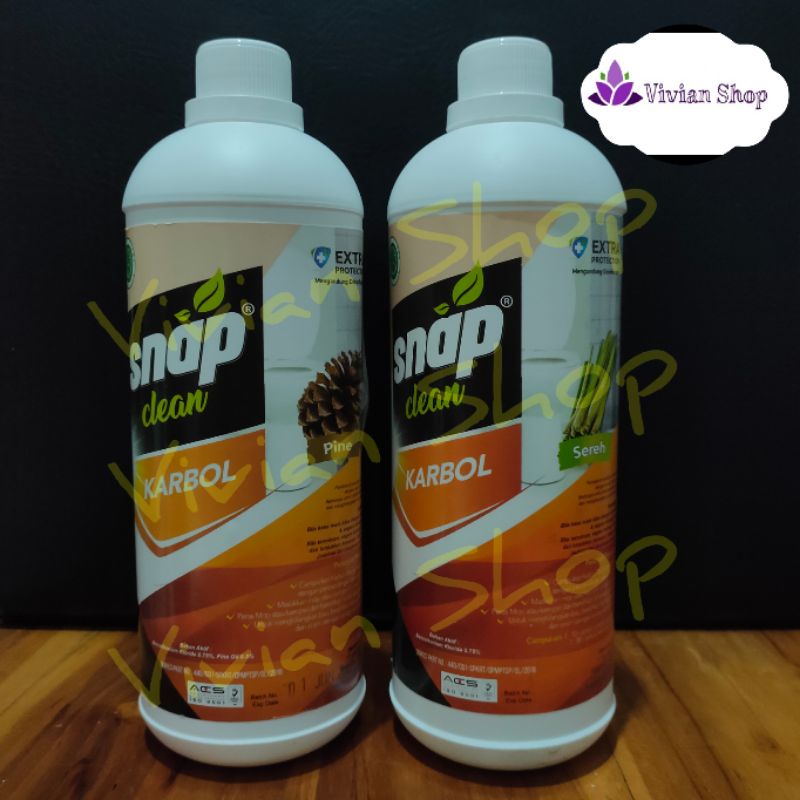 Jual SNAP CLEAN KARBOL 1 Liter | Shopee Indonesia