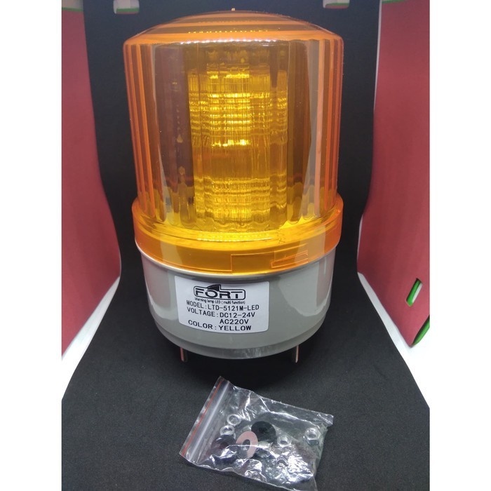 Jual Warning Light Lampu Rotary 4" 4 in 4 inch Lampu LED Tanpa Bunyi ...