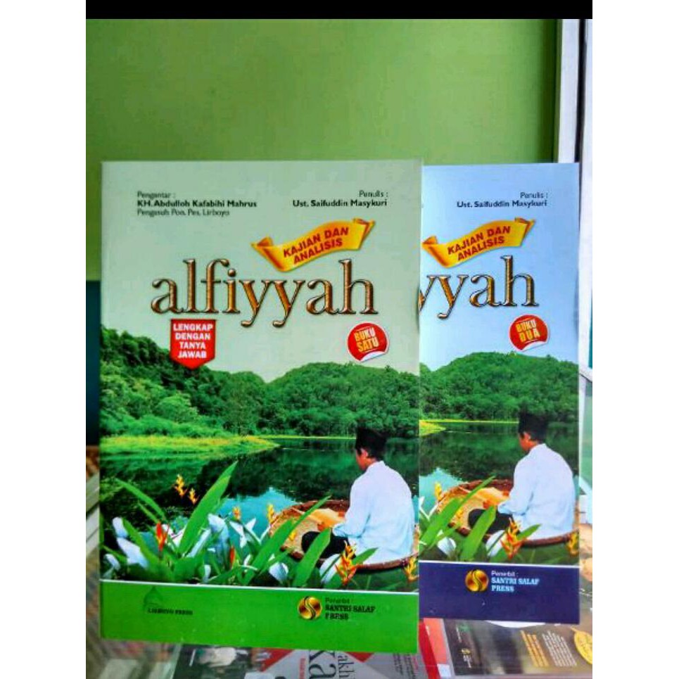 ALFIYAH IBNU MALIK jilid 1 dan 2 Buku Makna Pesantren dan Kitab ...