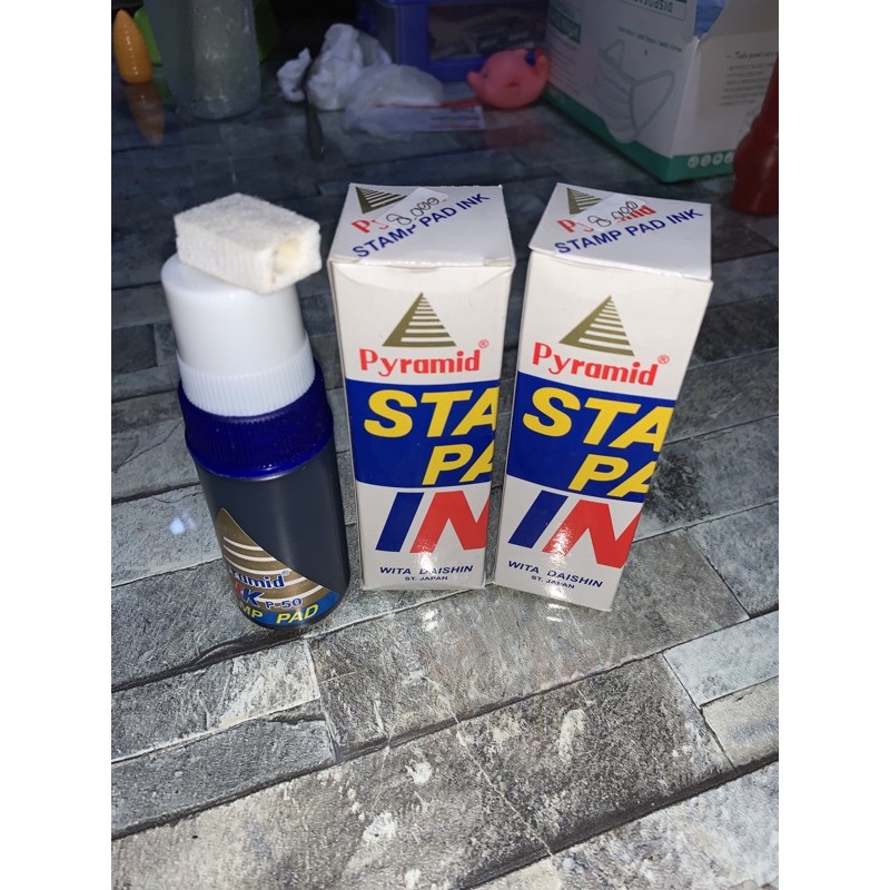 Jual TINTA STAMP PAD / tinta bak stempel pyramid | Shopee Indonesia Jual TINTA STAMP PAD / tinta bak stempel pyramid | Shopee Indonesia