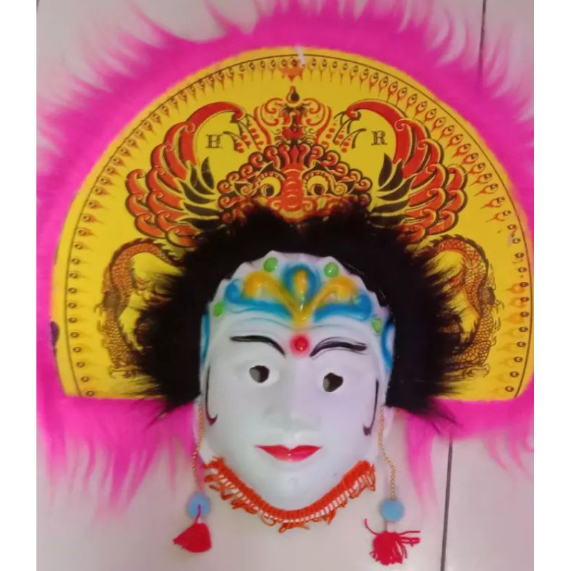 Jual reog putri terlaris /reog ponorogo putri /topeng reog mainan ...