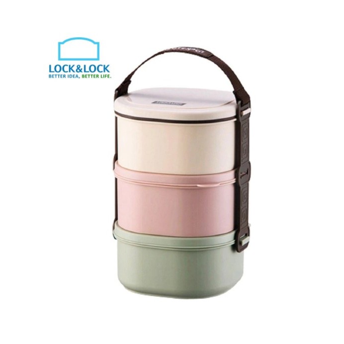 Jual Lock & Lock rantang mini - Lunch Box - HPL770 - 3pcs | Shopee ...
