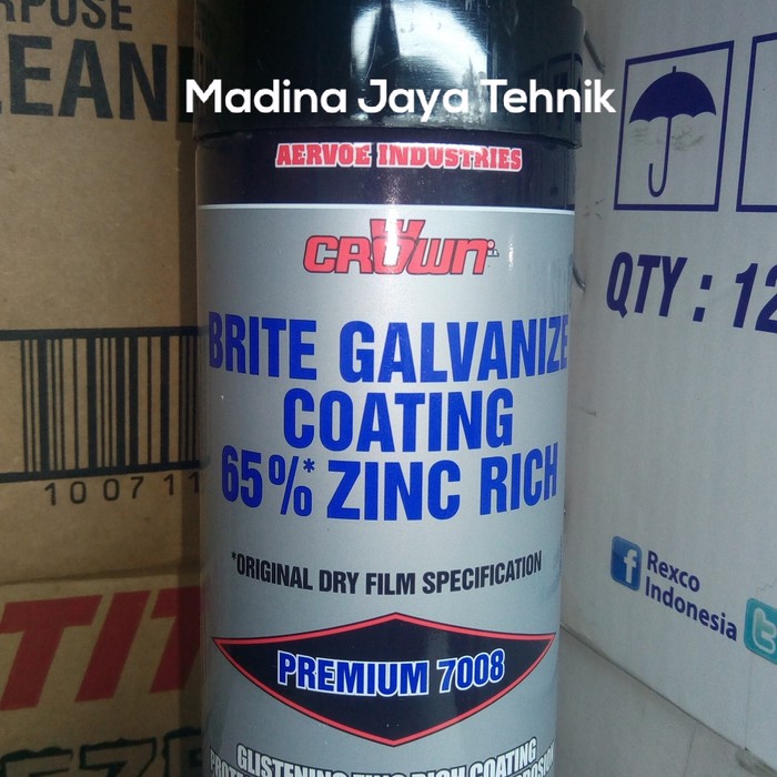 Jual Brite Galvanize Coating Crown galvanize 7008 | Shopee Indonesia