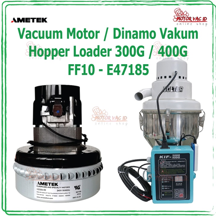 Jual Vacuum Motor Hopper Loader 300g - Ametek FF10 - E47185 | Shopee ...
