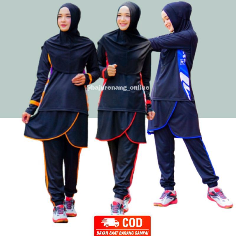Jual Setelan Rok Celana Baju Olahraga Sport Wanita Perempuan Cewek ...