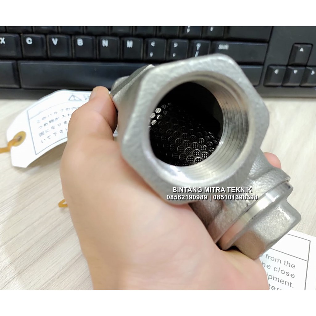 Jual Y STRAINER KITZ SS304 FIG.UY 20K 1 INCH | Shopee Indonesia