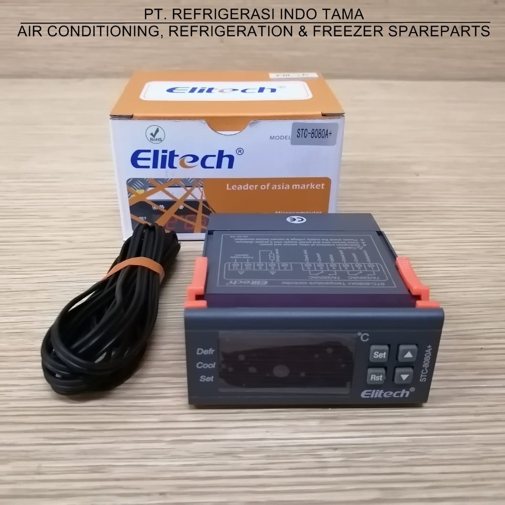 Jual DIGITAL THERMOSTAT ELITECH STC-8080A+ ( STC 8080A ) | Shopee Indonesia