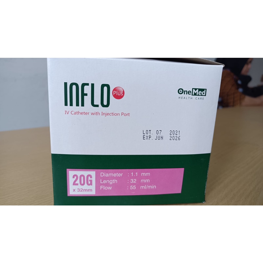 Jual INFLO PLUS 20 G/ 22 G/ 24 G | Shopee Indonesia