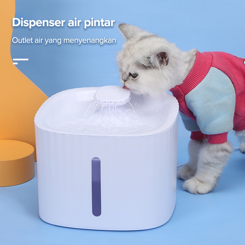 Jual Dispenser Tempat Minum Hewan Otomatis M04 Tempat Minum Kucing Pet ...
