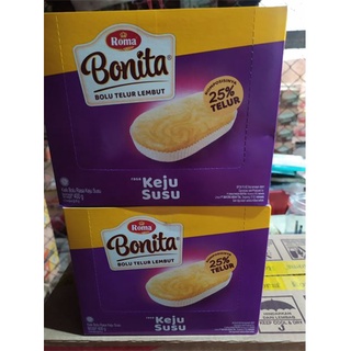 Jual ROMA BONITA BOLU TELUR RASA KEJU 10Pcs 400G | Shopee Indonesia